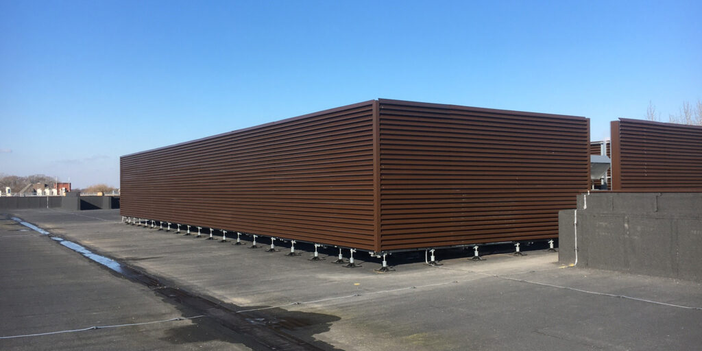 Free-Standing Screen Support Systems | Big Foot Systems