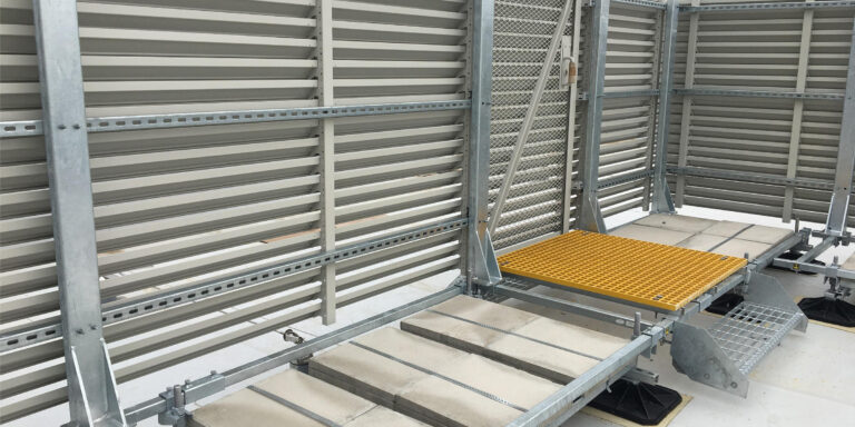 Free-Standing Screen Support Systems | Big Foot Systems