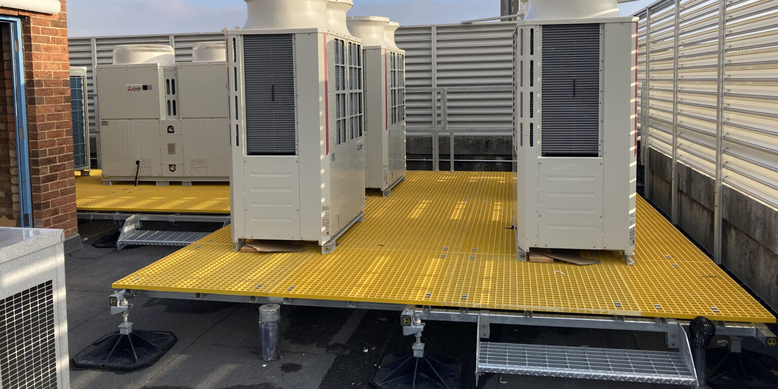 Rooftop Plant Support & Safe Access | Big Foot Systems