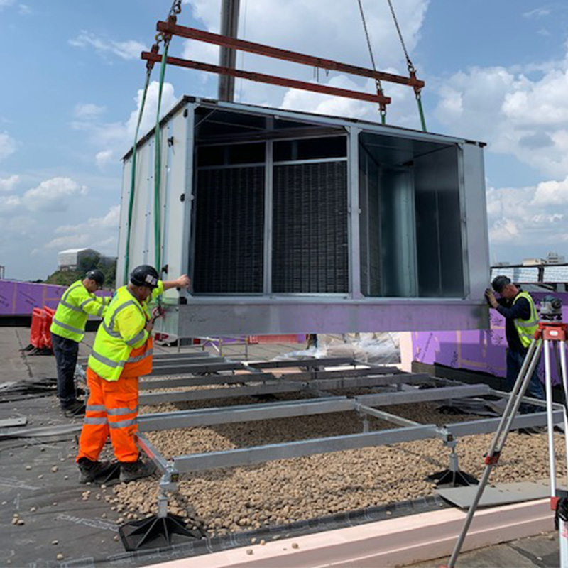 Rooftop Plant Support Systems | Big Foot Systems