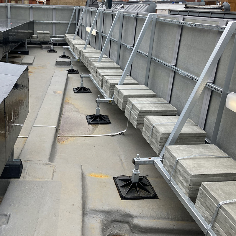 Free-Standing Screen Support Systems | Big Foot Systems