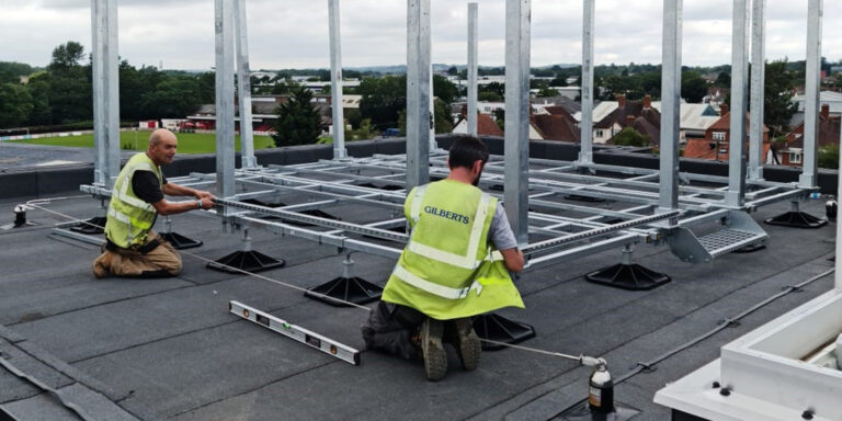 Rooftop Support Installation | Big Foot Systems